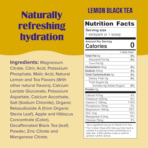 natural electrolyte powder for sports performance