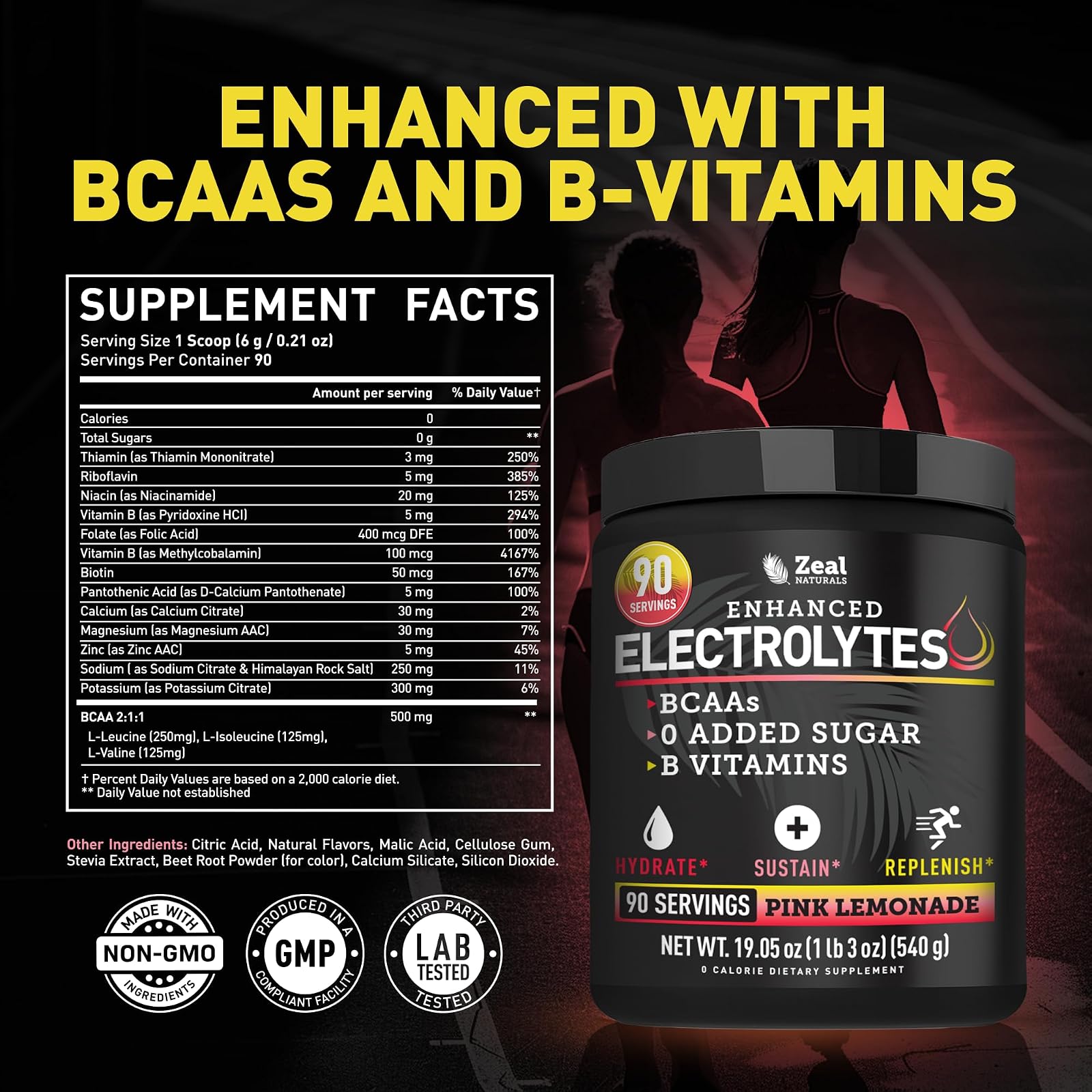 natural electrolyte powder for sports recovery