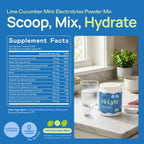 Natural electrolyte powder for sports