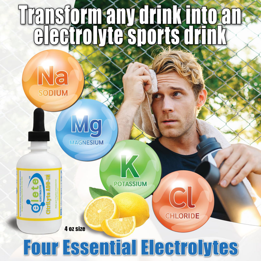 natural electrolyte solution with minerals