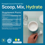 Natural electrolyte supplement for athletes