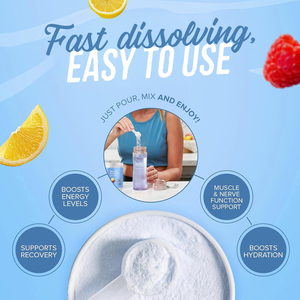 Natural electrolyte supplement for energy