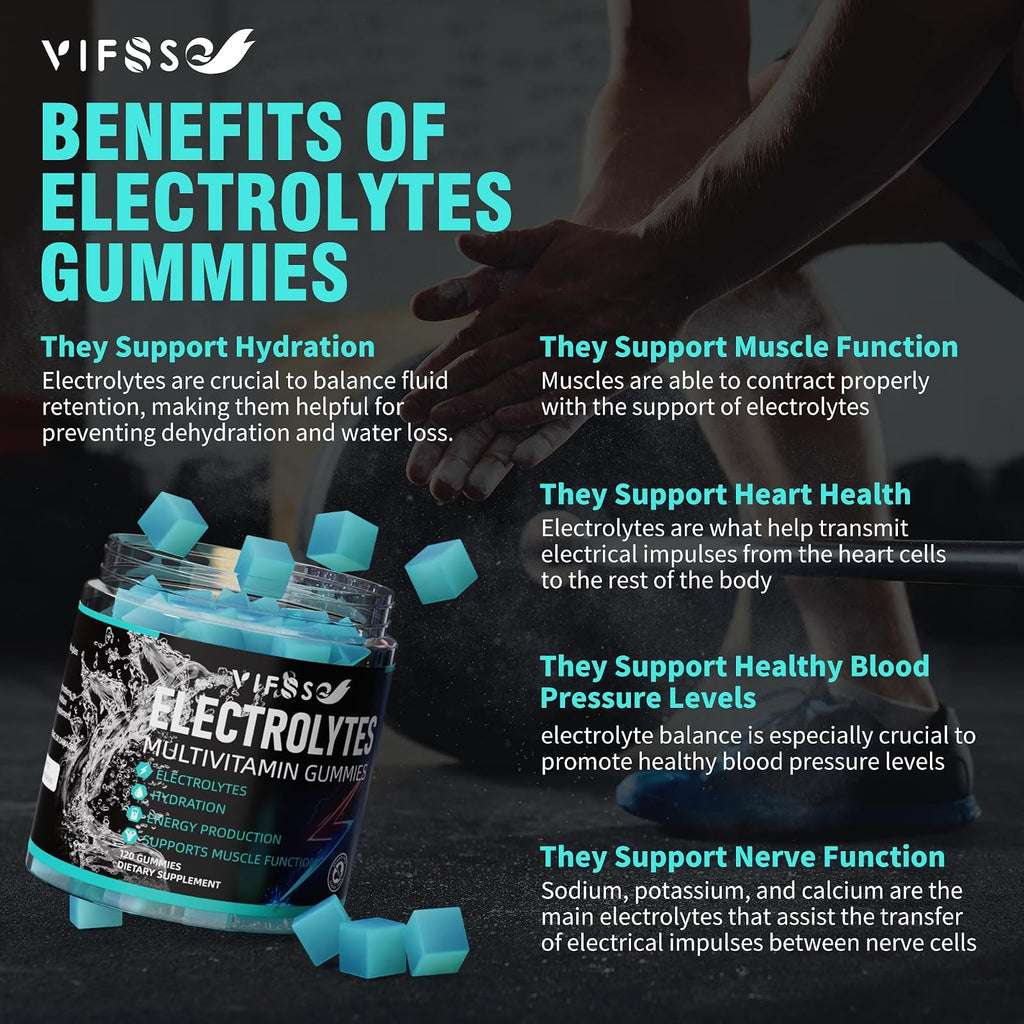 natural electrolyte support gummies