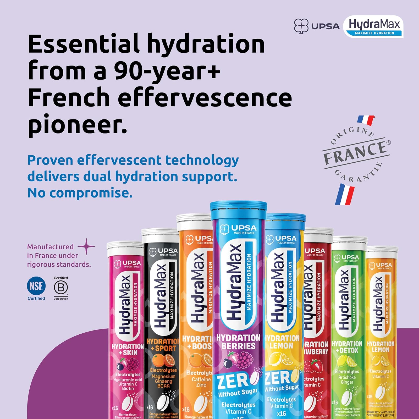 Natural electrolyte tablets for active lifestyle