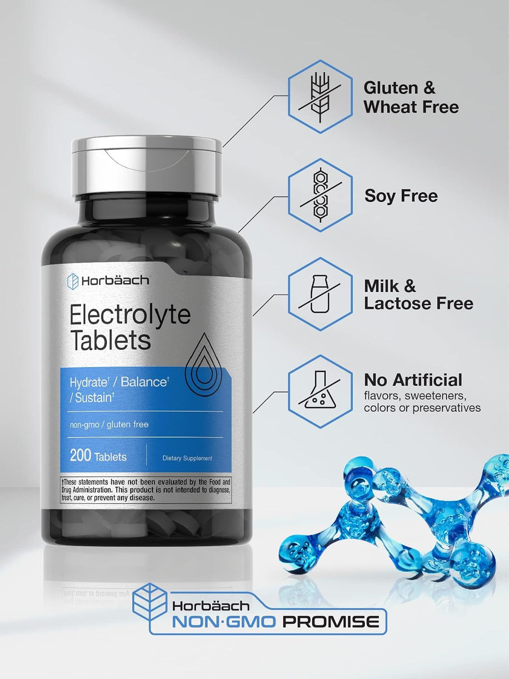 Natural electrolyte tablets for energy