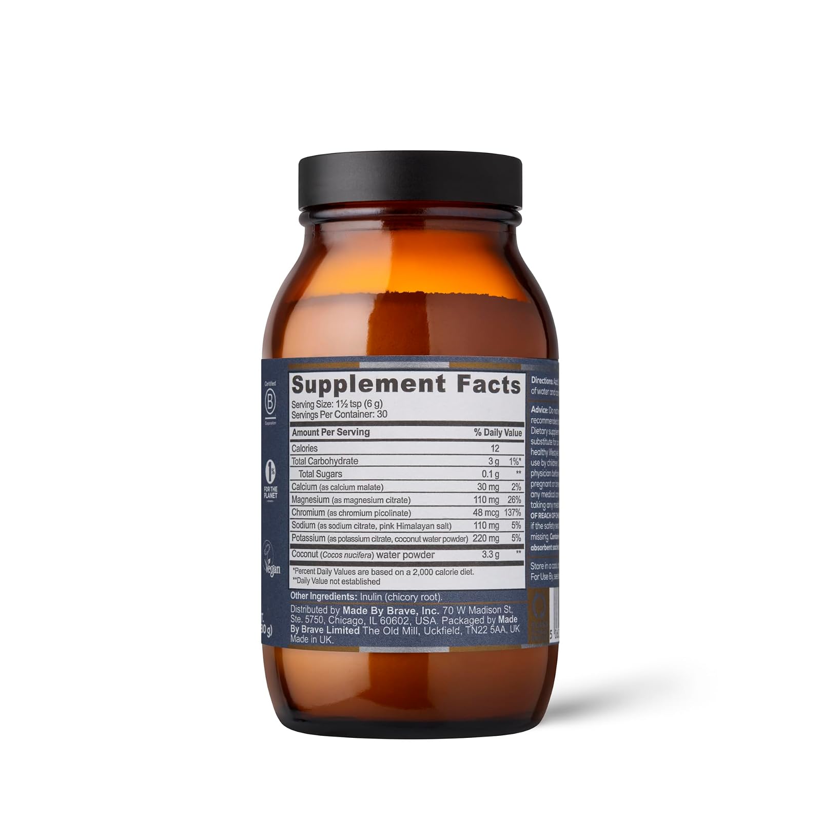 Natural electrolyte tablets for hydration support