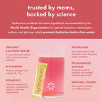 Natural electrolyte tablets for hydration