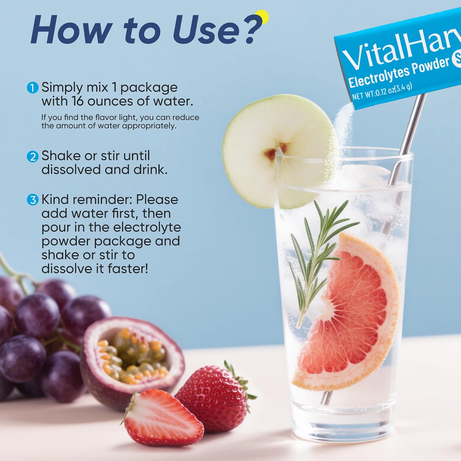 natural electrolyte tablets without sugar