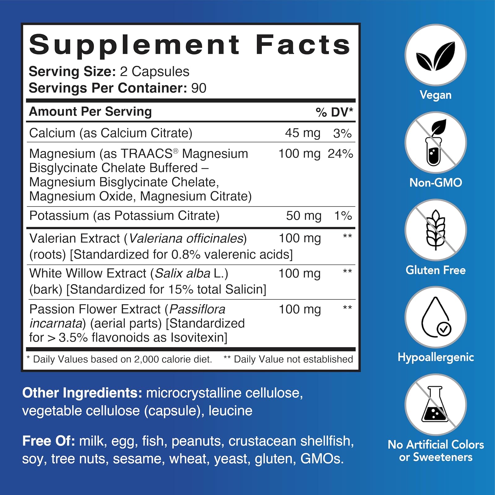 natural electrolytes and botanicals blend