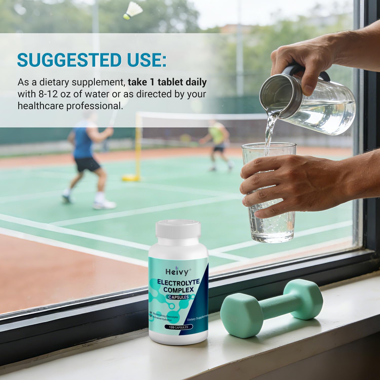 Natural electrolytes complex for active lifestyle