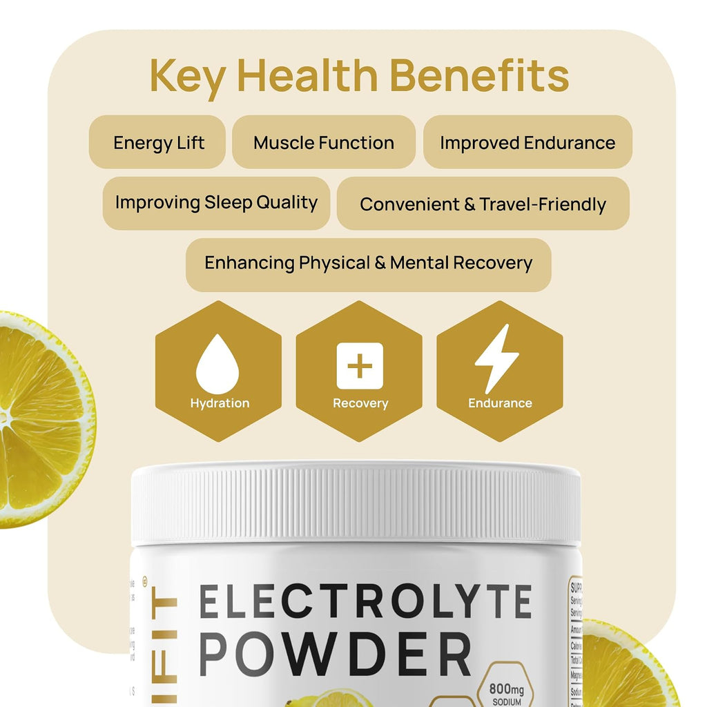 Natural electrolytes for active lifestyle