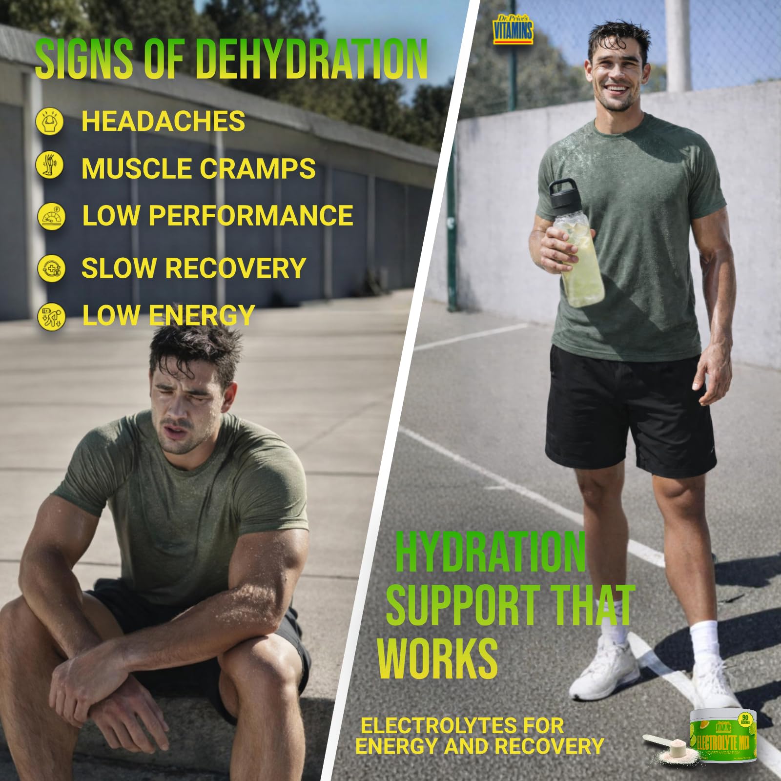 natural electrolytes for active lifestyle