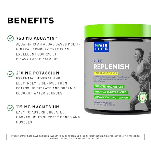 natural electrolytes for active lifestyles