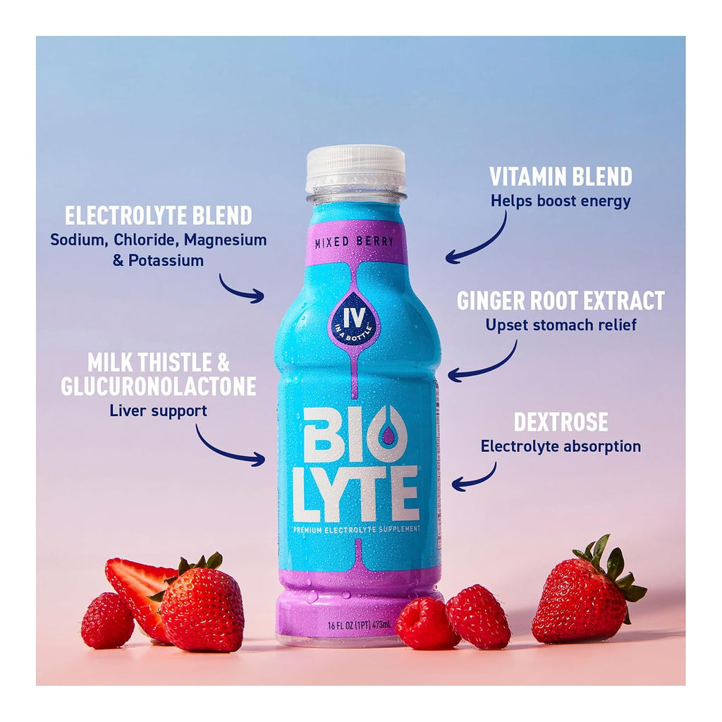 natural electrolytes for active lifestyles
