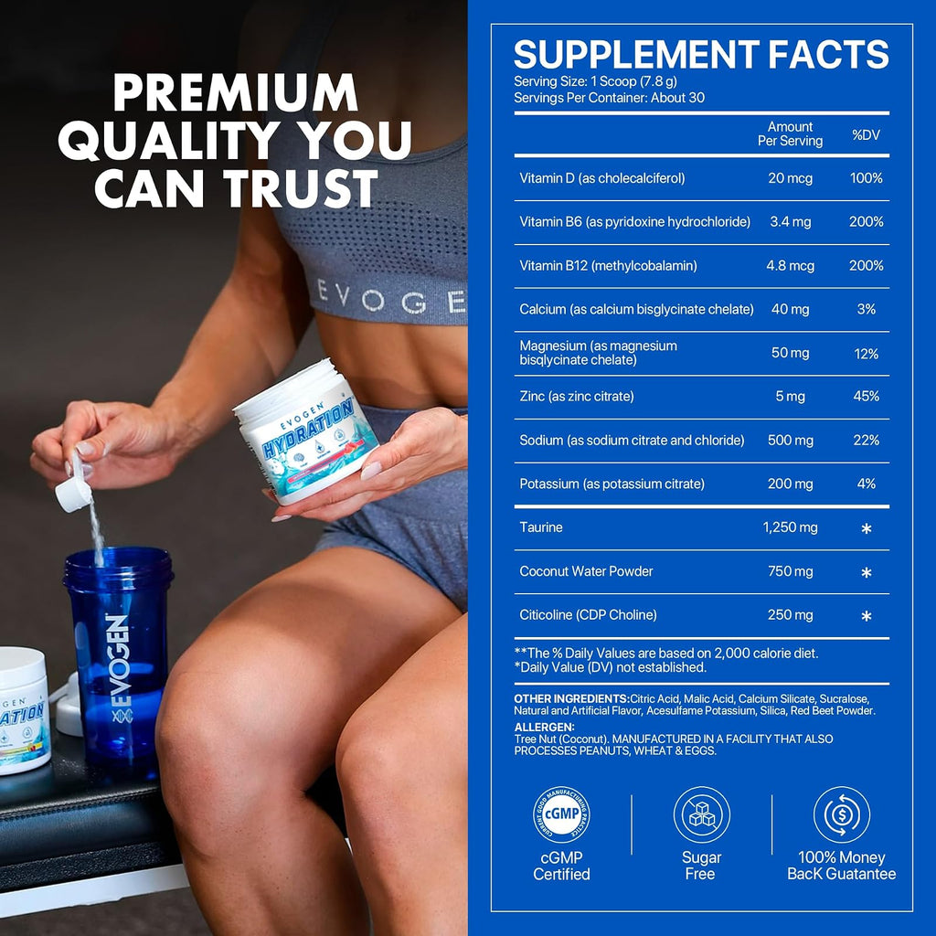 natural electrolytes for active lifestyles