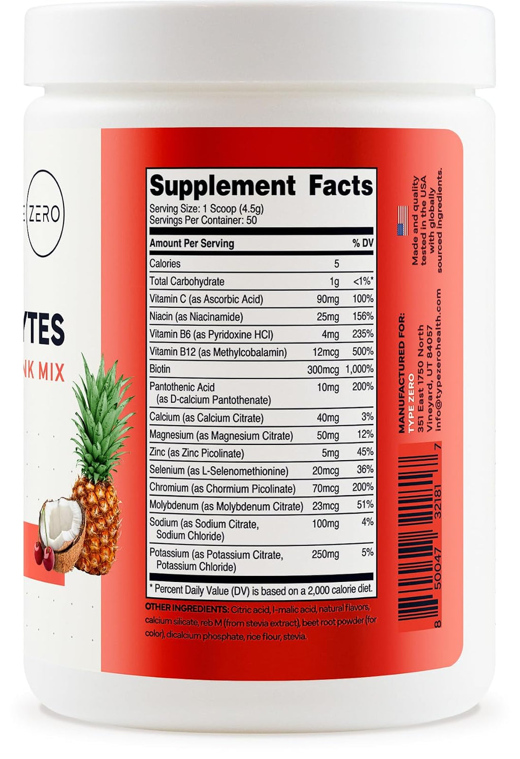 natural electrolytes for optimal performance