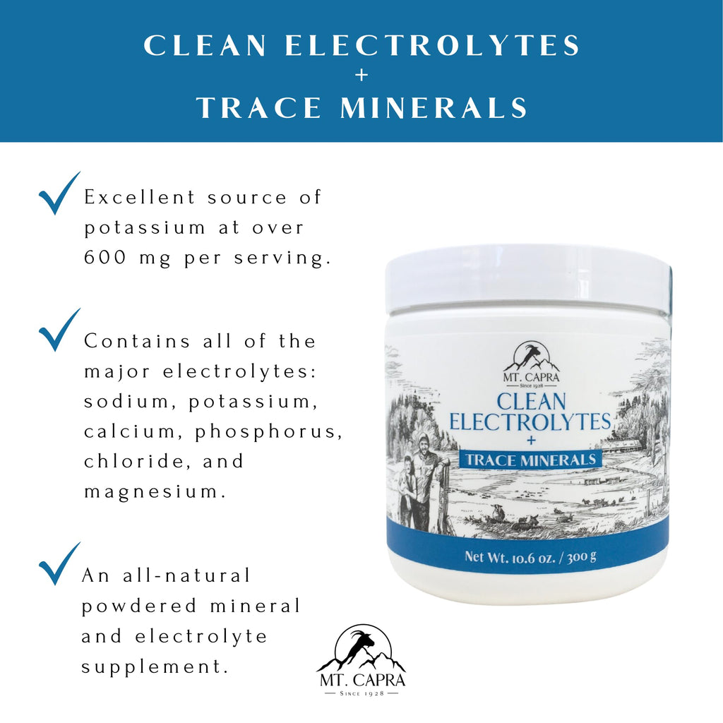 natural electrolytes from trace minerals