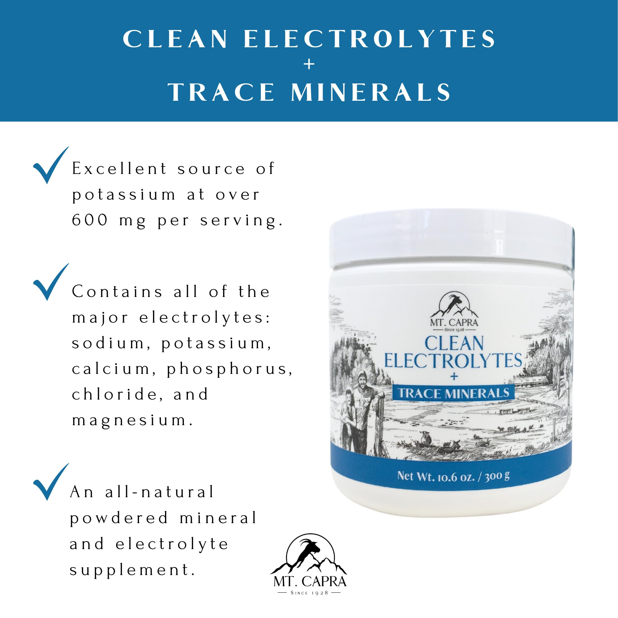 natural electrolytes from trace minerals