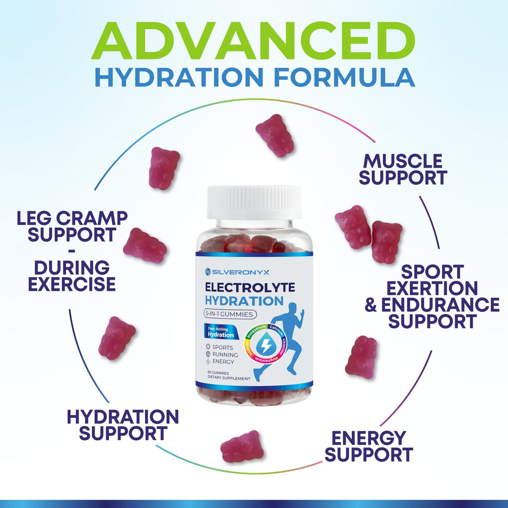 Natural electrolytes in gummy form