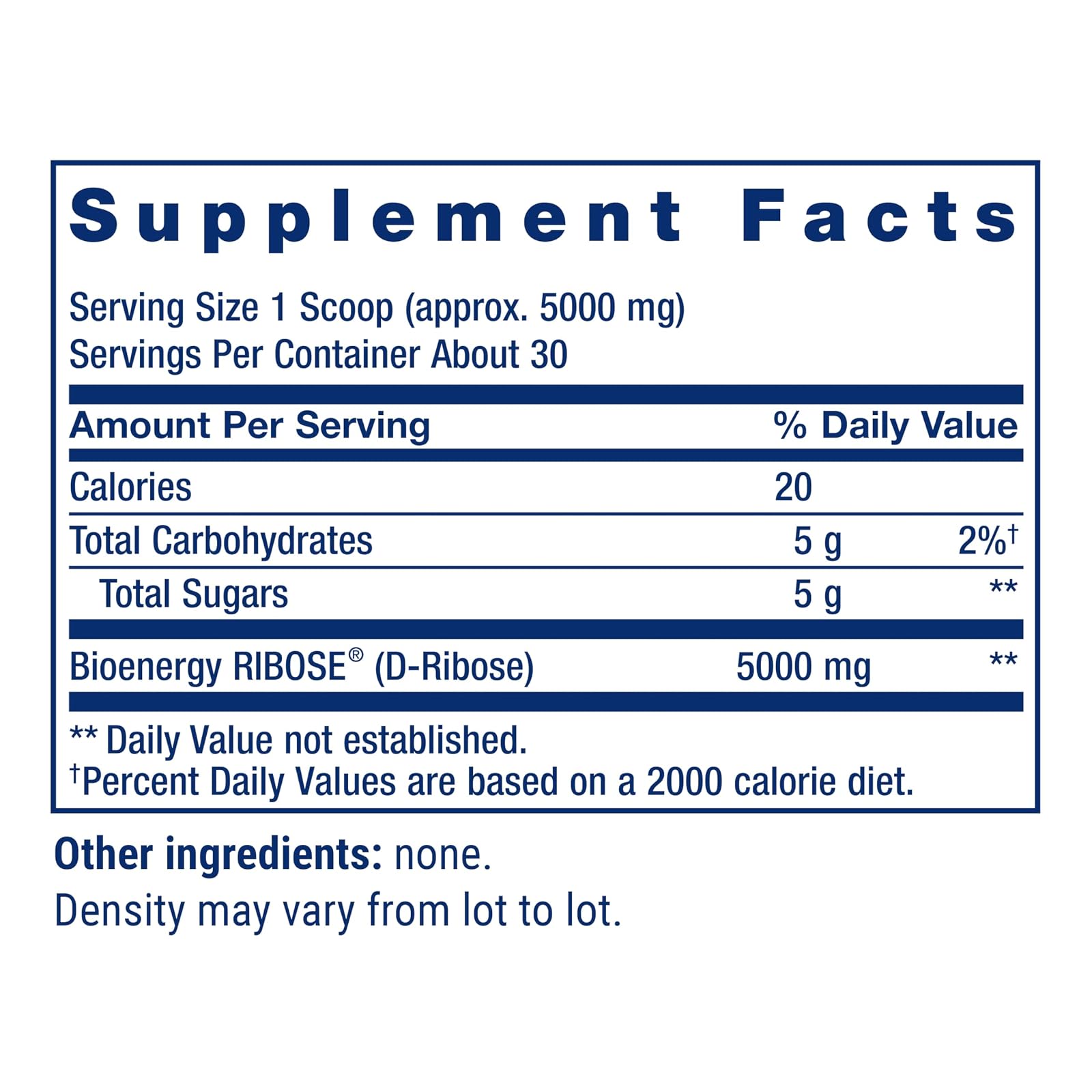Natural endurance boost with D-Ribose