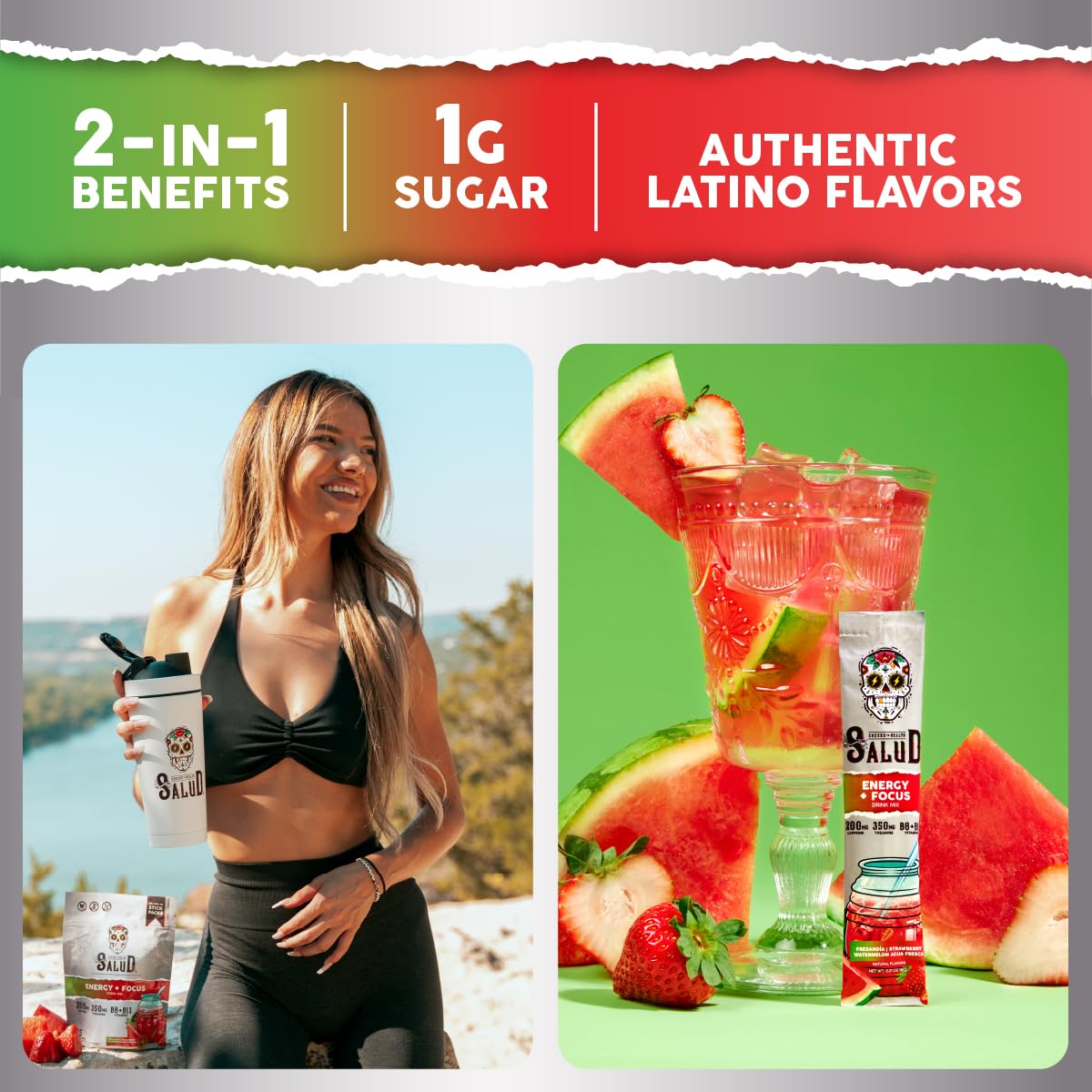 natural endurance boost with Salud powder