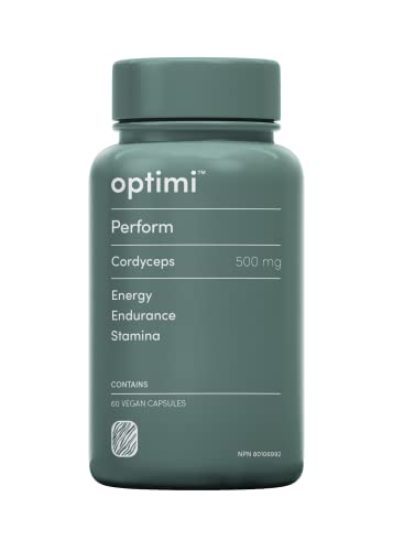 Natural endurance booster with mushrooms