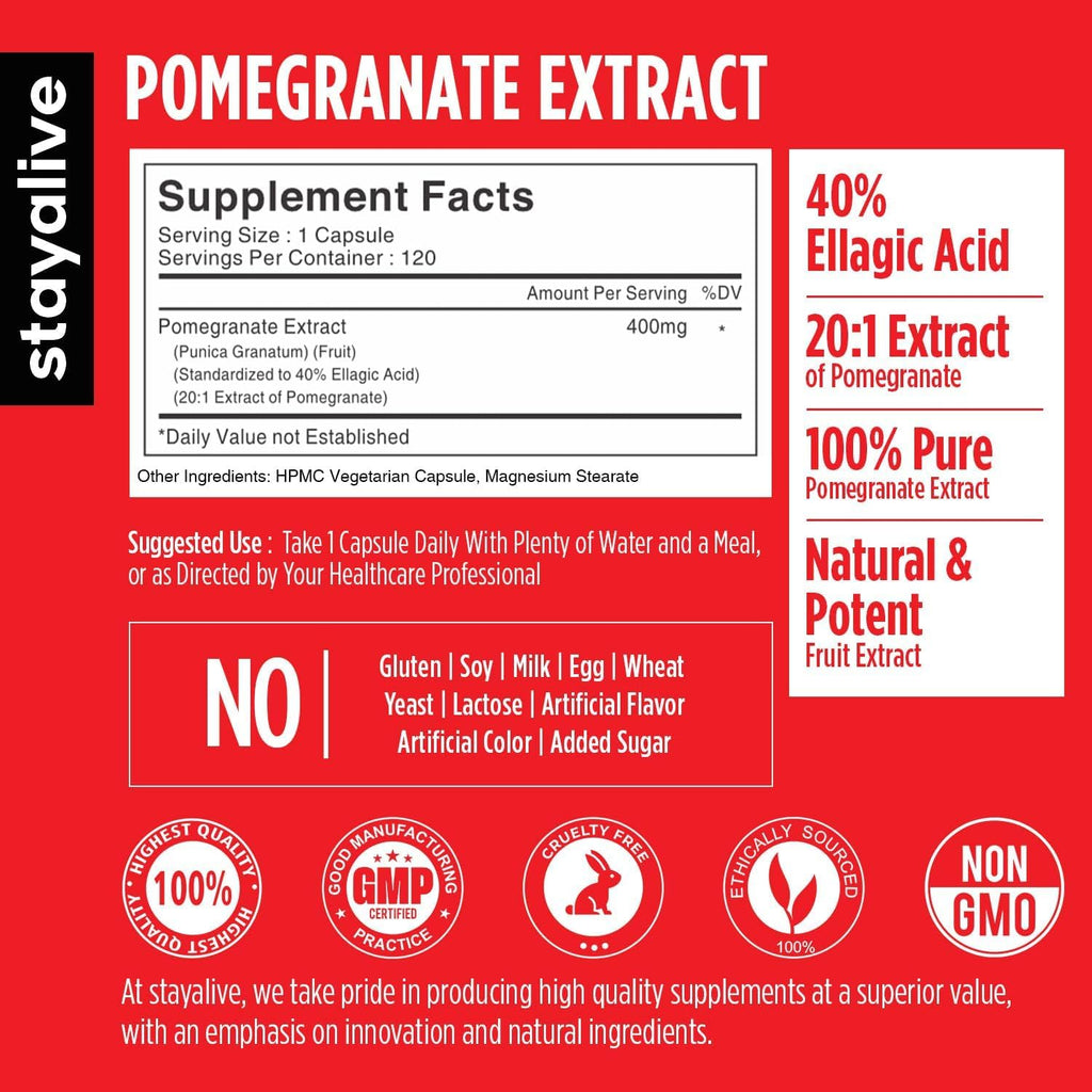 natural endurance booster with pomegranate