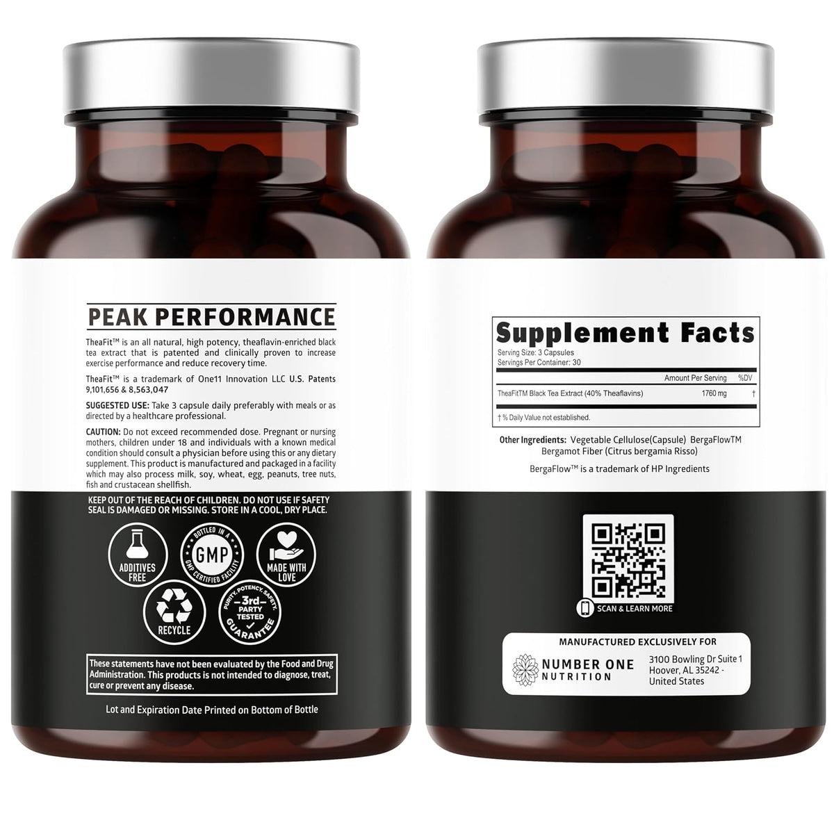 natural endurance booster with theaflavins