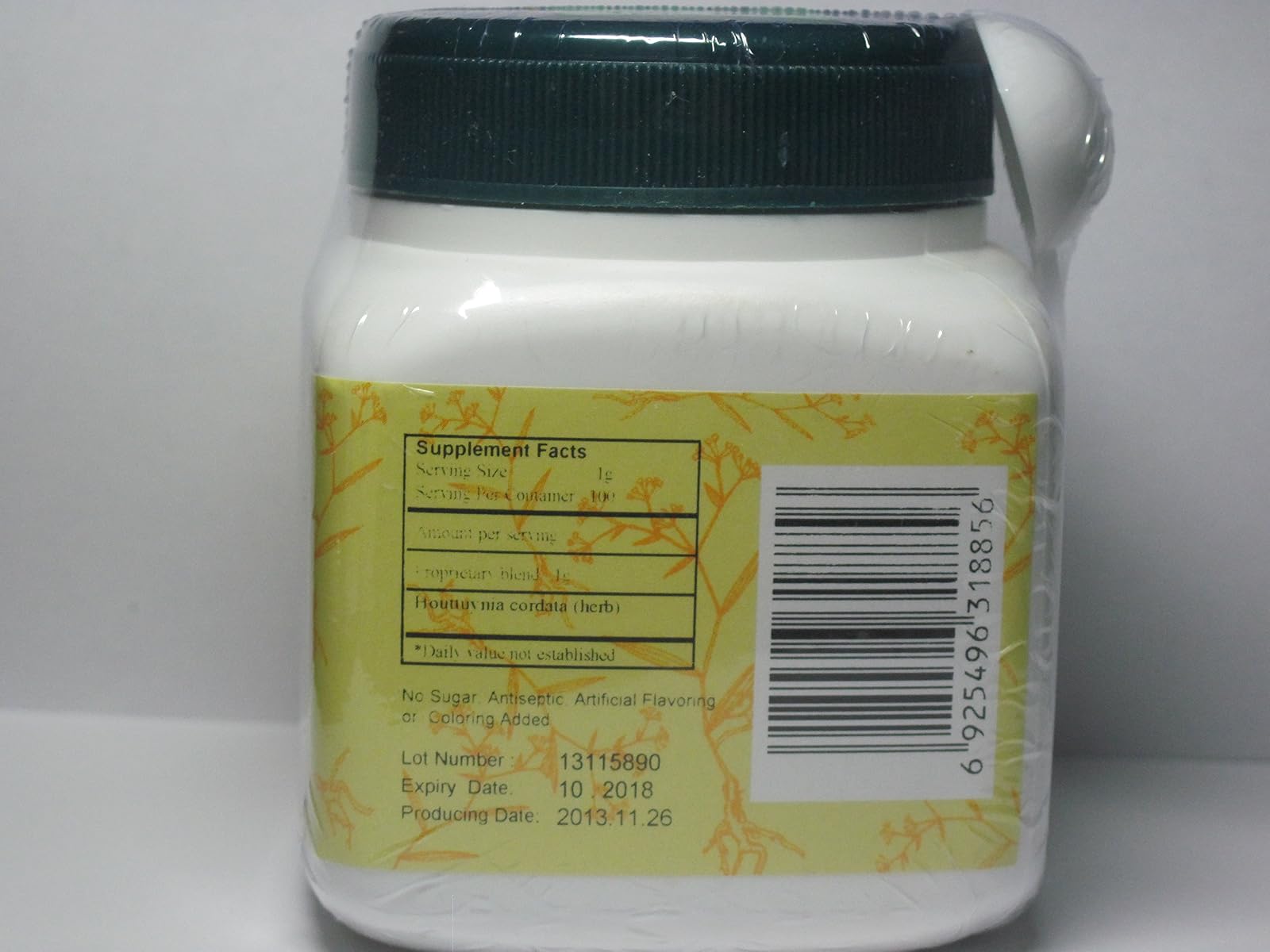 Natural endurance supplement Houttuynia