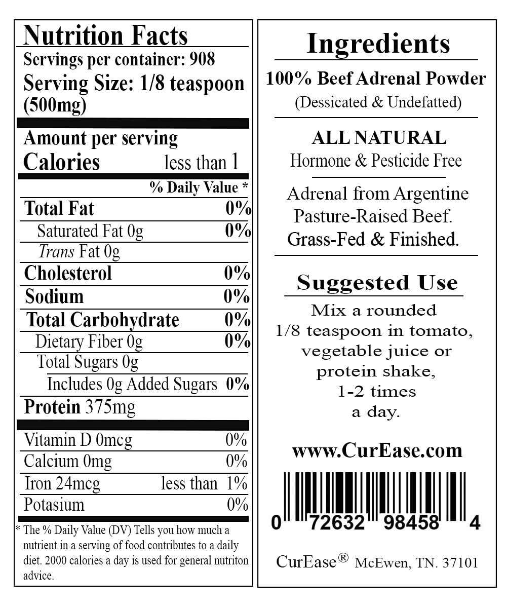 natural energy boost adrenal extract