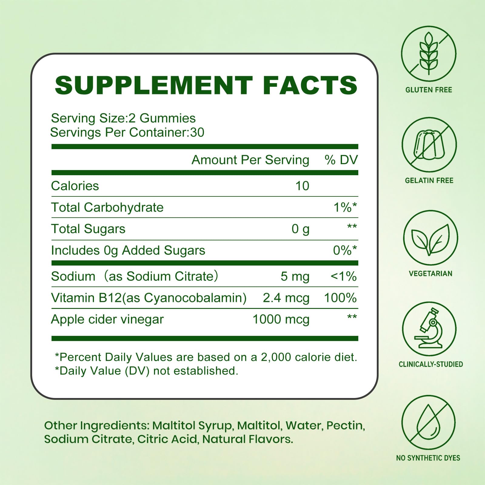 natural energy boost apple cider vinegar