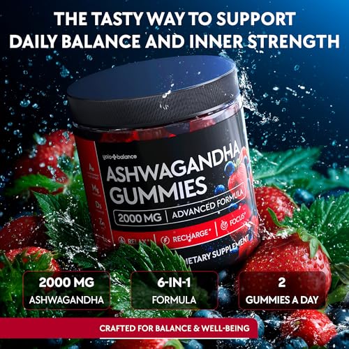 natural energy boost ashwagandha gummies