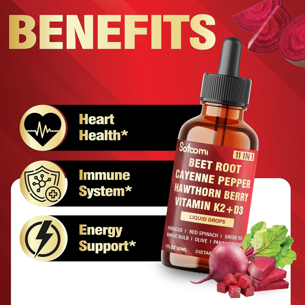 natural energy boost beet drops