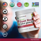 natural energy boost beet juice powder