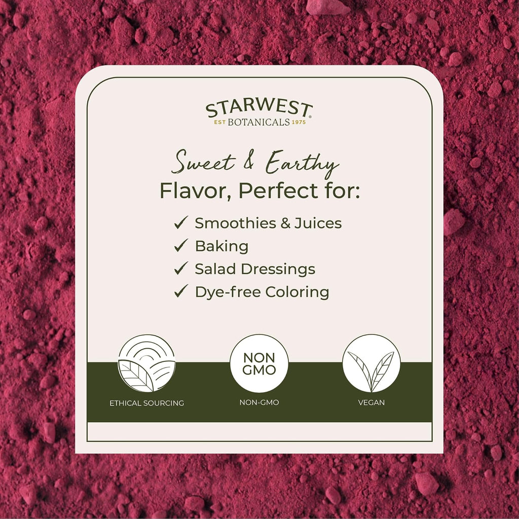 natural energy boost beet root powder