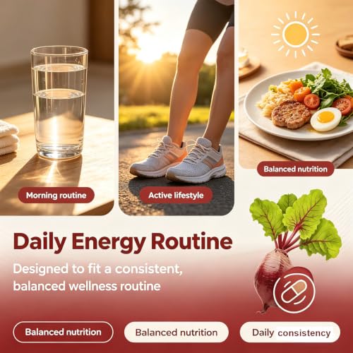 natural energy boost beet root supplement