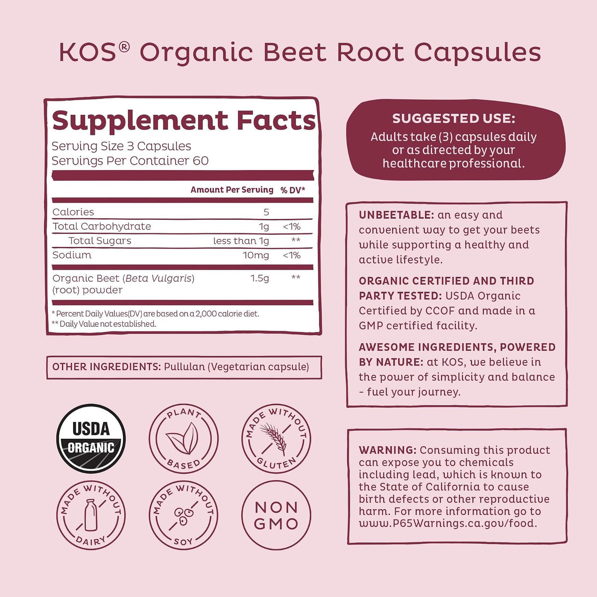 natural energy boost beet root