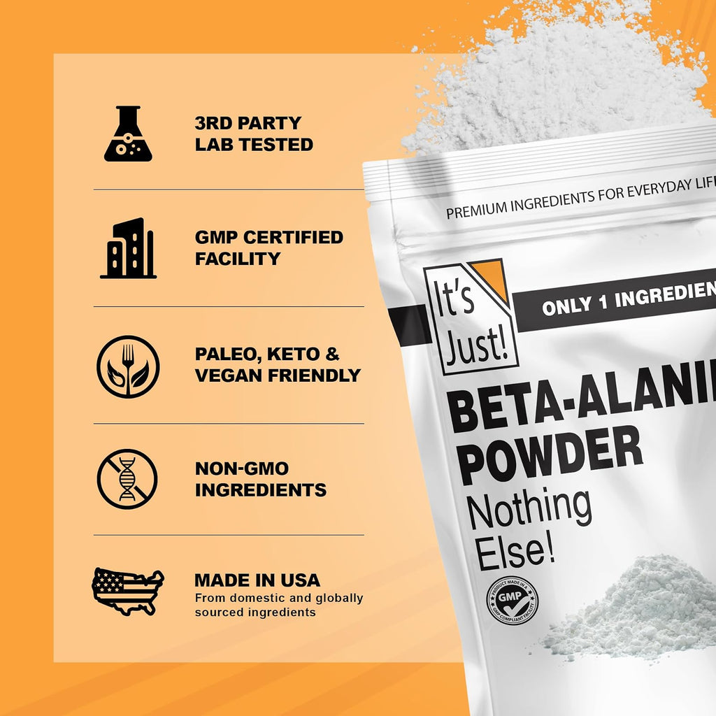 natural energy boost beta-alanine supplement