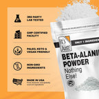 natural energy boost beta-alanine supplement