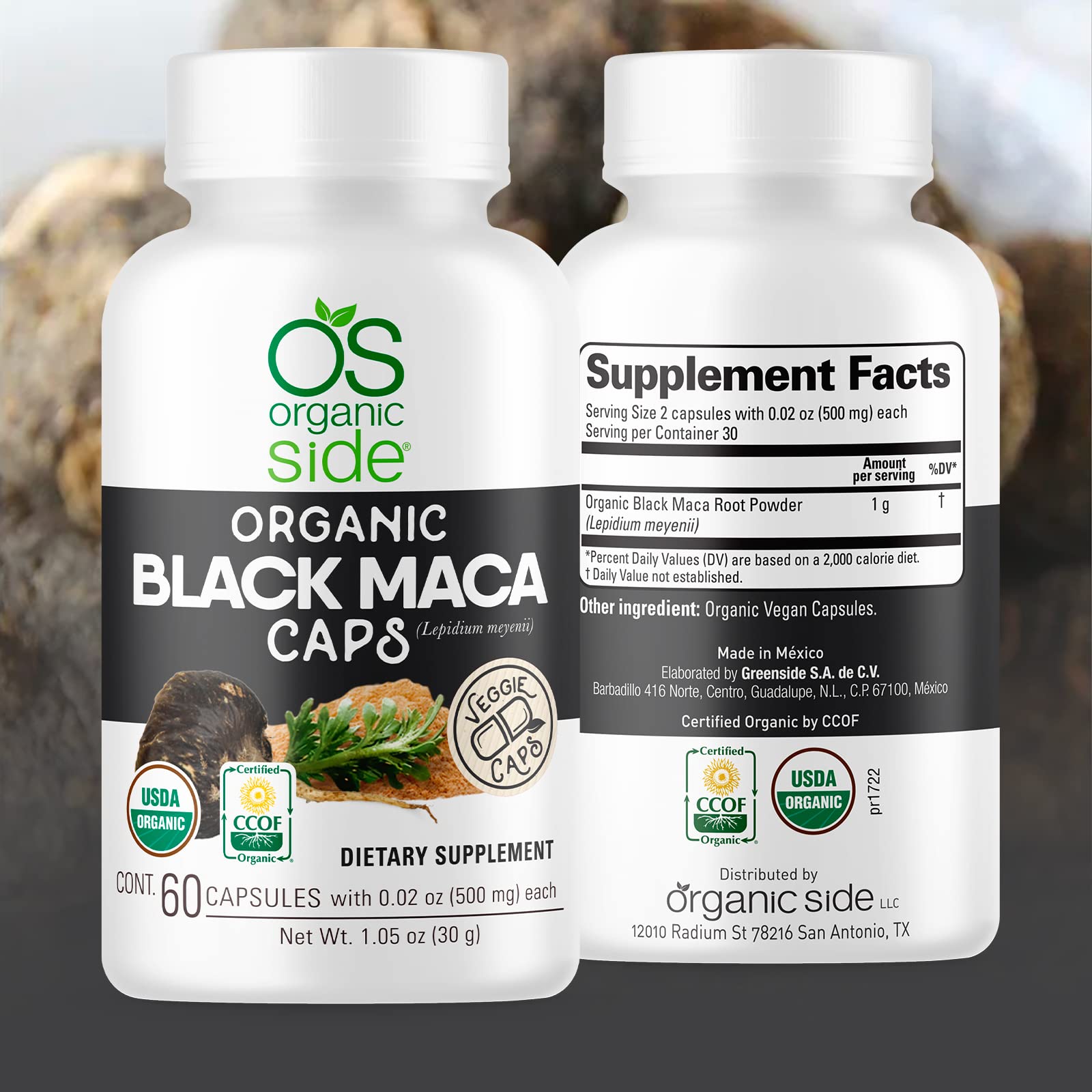 natural energy boost black maca capsules