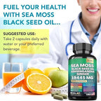 Natural energy boost capsules