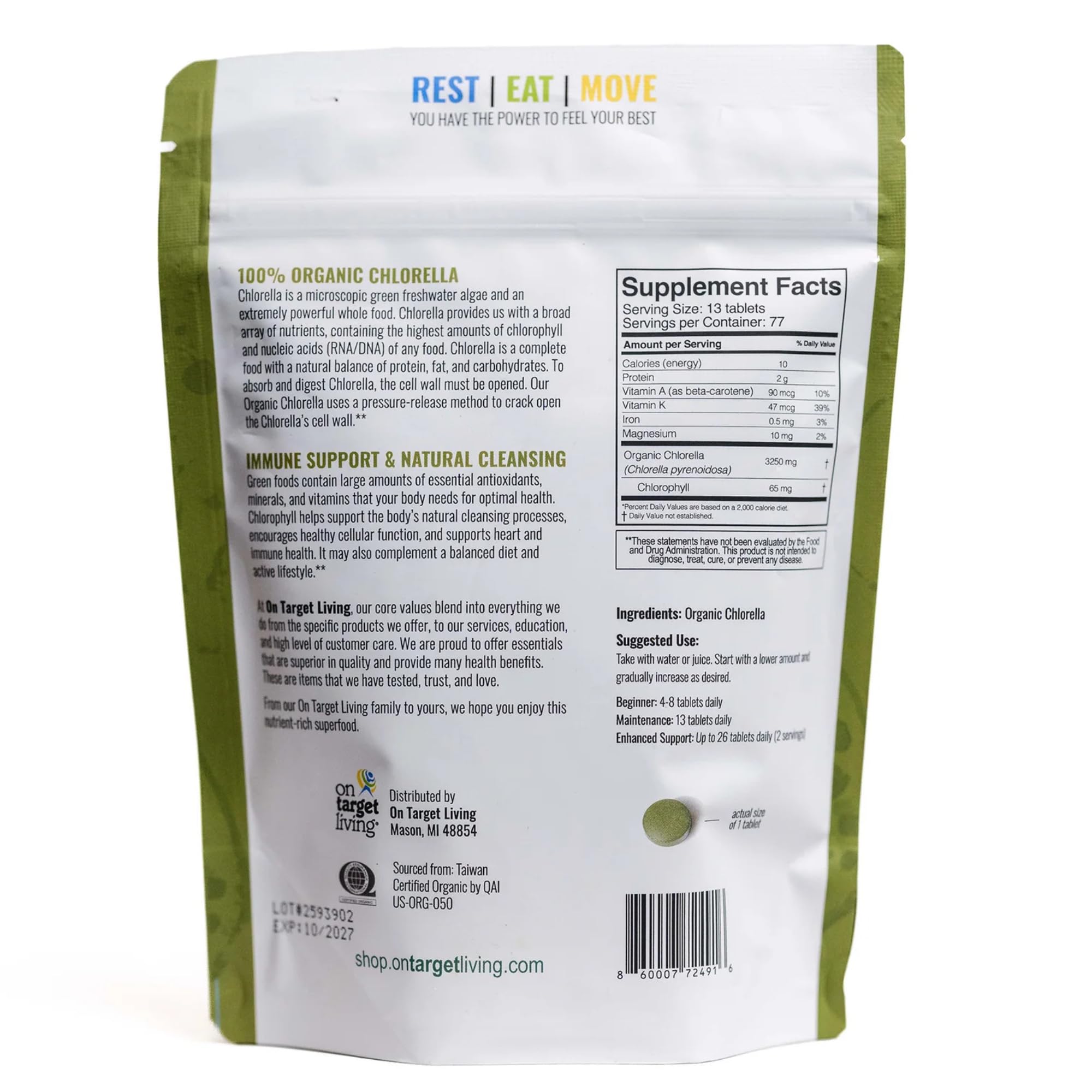 natural energy boost chlorella supplements