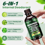 Natural energy boost chlorophyll drops