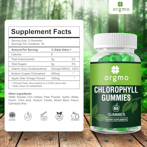 natural energy boost chlorophyll gummies