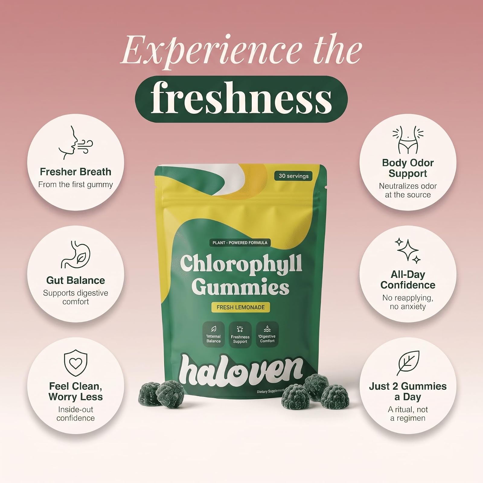 natural energy boost chlorophyll gummies