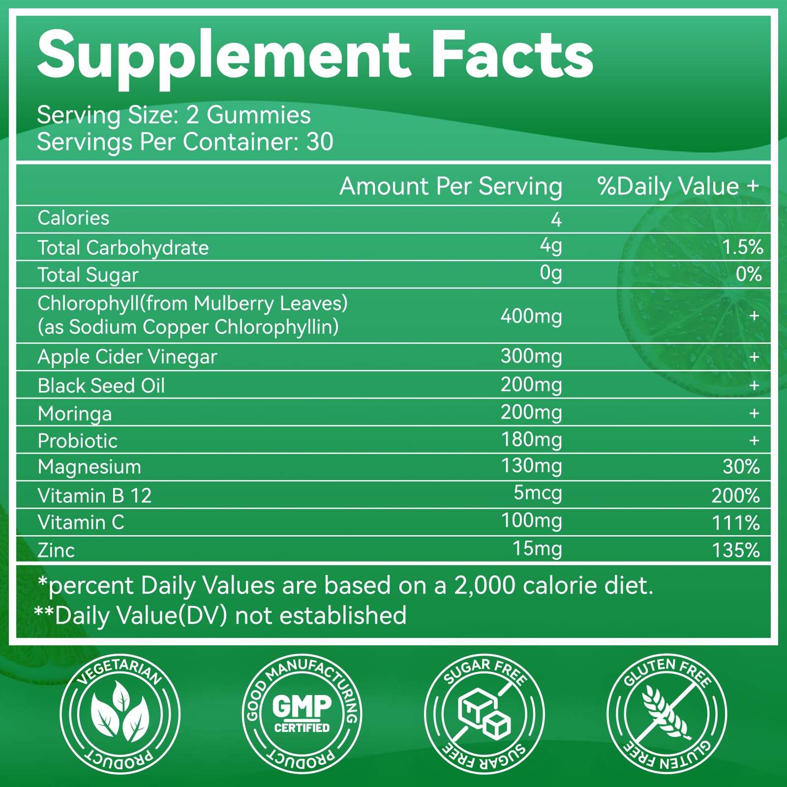 natural energy boost chlorophyll gummies