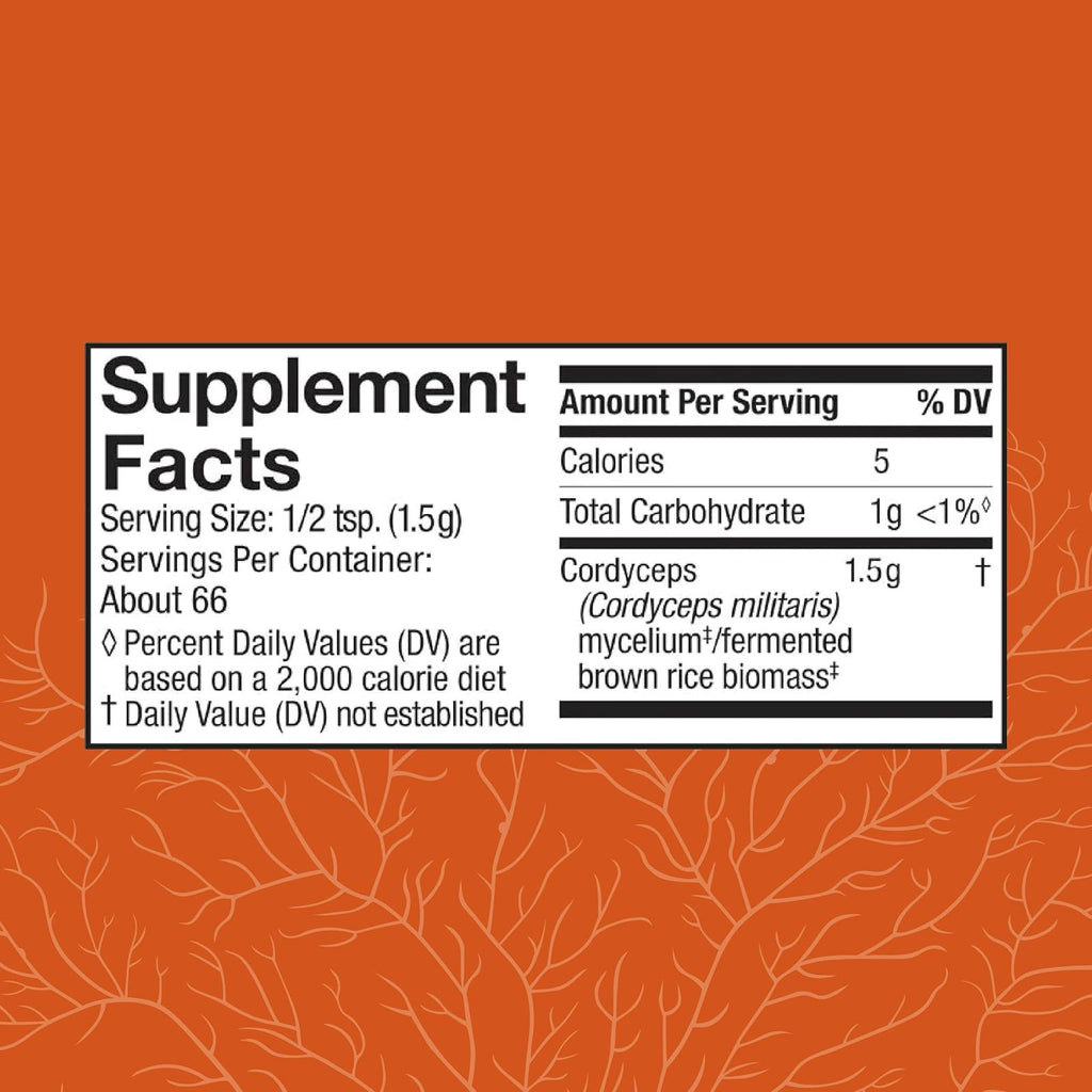 natural energy boost cordyceps powder
