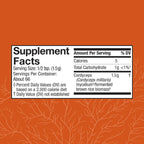 natural energy boost cordyceps powder