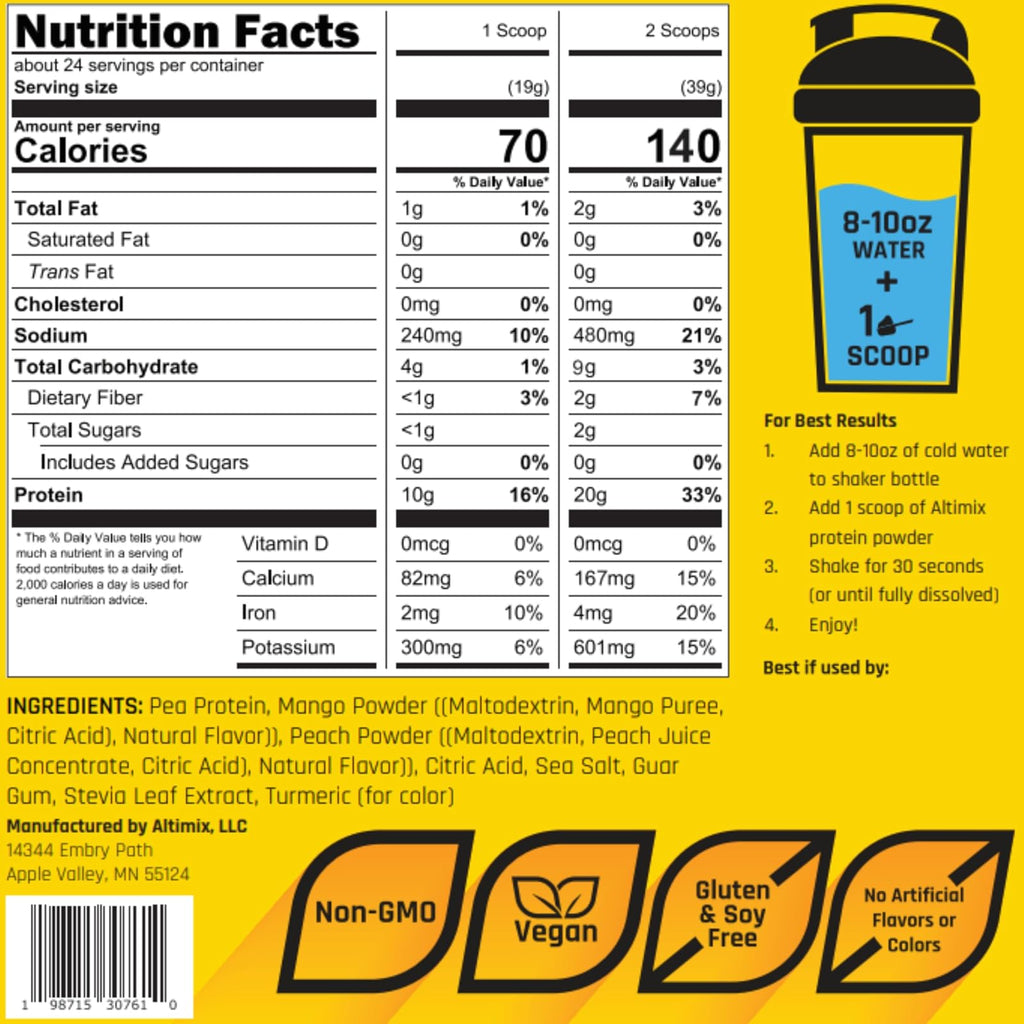 natural energy boost drink mix