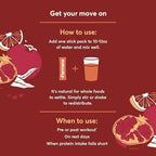 Natural energy boost during workouts